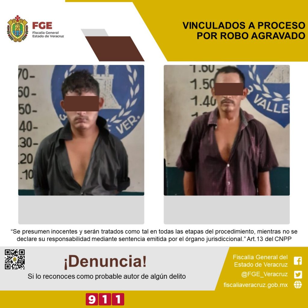 Se Obtiene Vinculación A Proceso Por Robo Agravado Fiscalía General