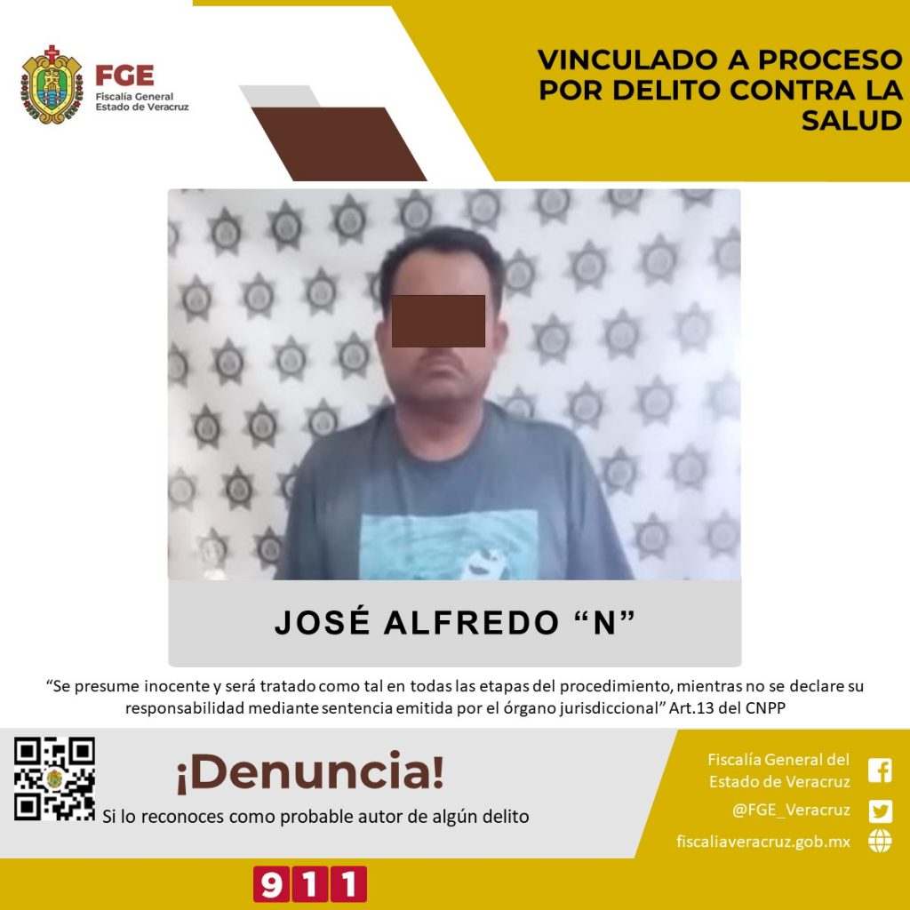 Vinculado A Proceso Por Presunto Delito Contra La Salud Fiscalía
