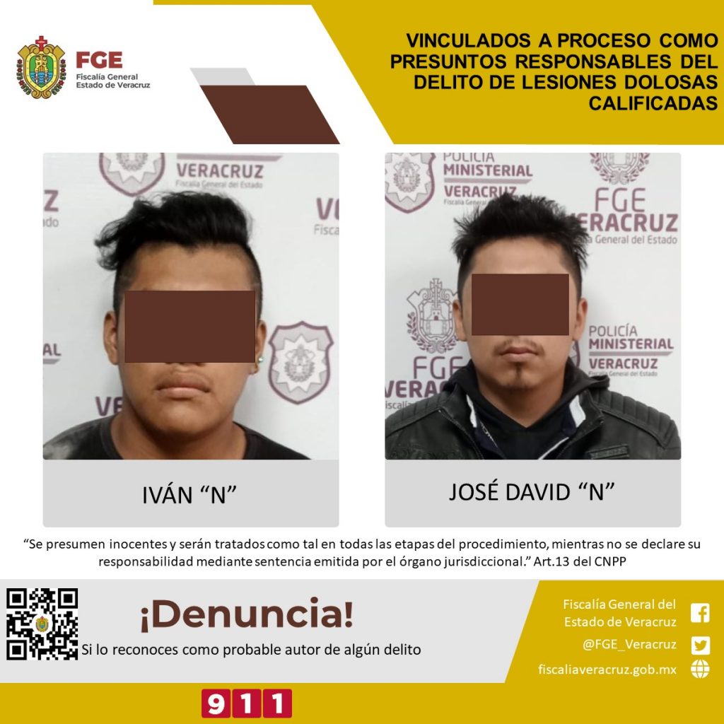 Vinculados A Proceso Como Presuntos Responsables Del Delito De Lesiones