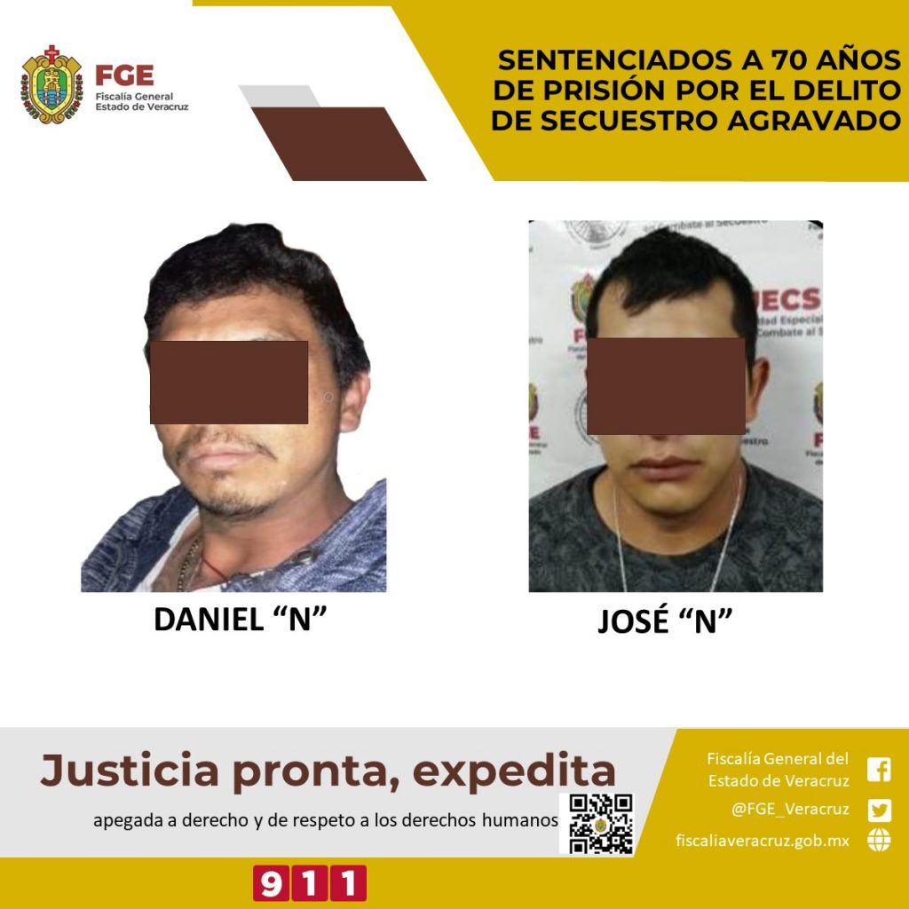 Sentenciados A 70 Años De Prisión Por El Delito De Secuestro Agravado