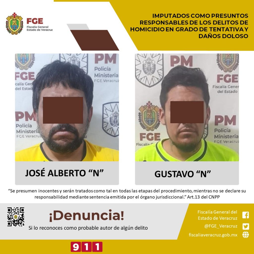 Imputados Como Presuntos Responsables De Los Delitos De Homicidio En