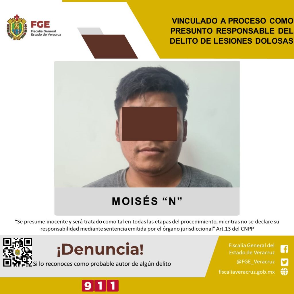 Vinculado A Proceso Como Presunto Responsable Del Delito De Lesiones