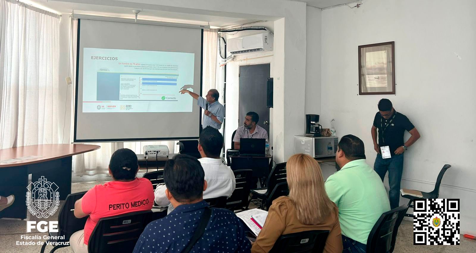 Fge Capacita A Servidores Públicos Sobre El Llenado De Certificaciones