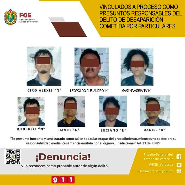 Vinculados A Proceso Como Presuntos Responsables Del Delito De