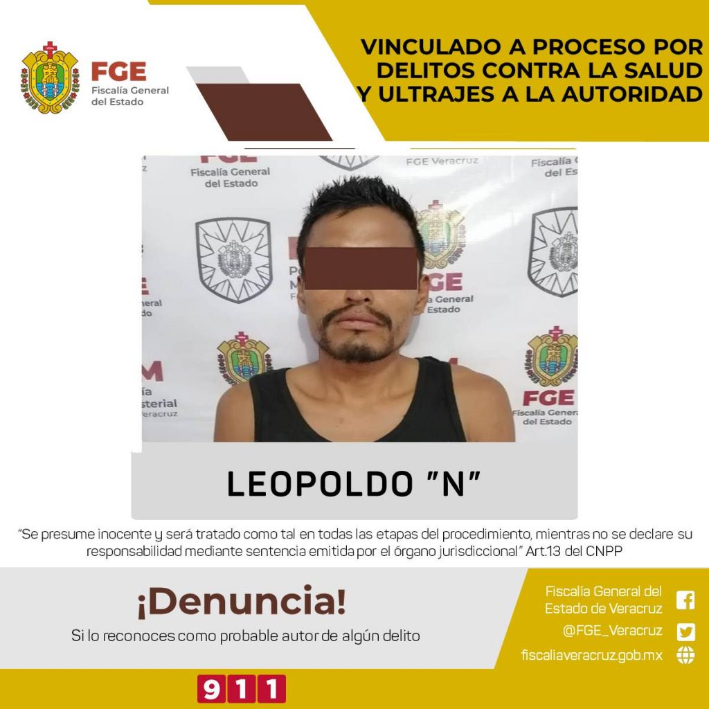 Por Delitos Contra La Salud Y Ultrajes A La Autoridad Quedó Vinculado A