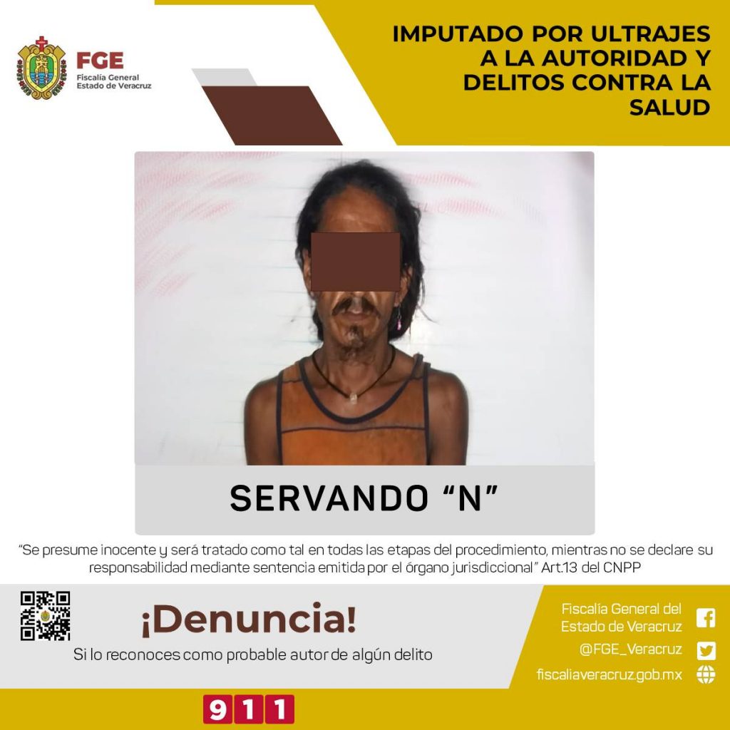 Lo Imputan Por Ultrajes A La Autoridad Y Delitos Contra La Salud