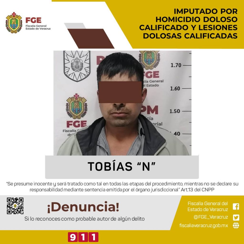 Lo imputan por homicidio doloso calificado y lesiones dolosas calificadas – Fiscalía General del ...