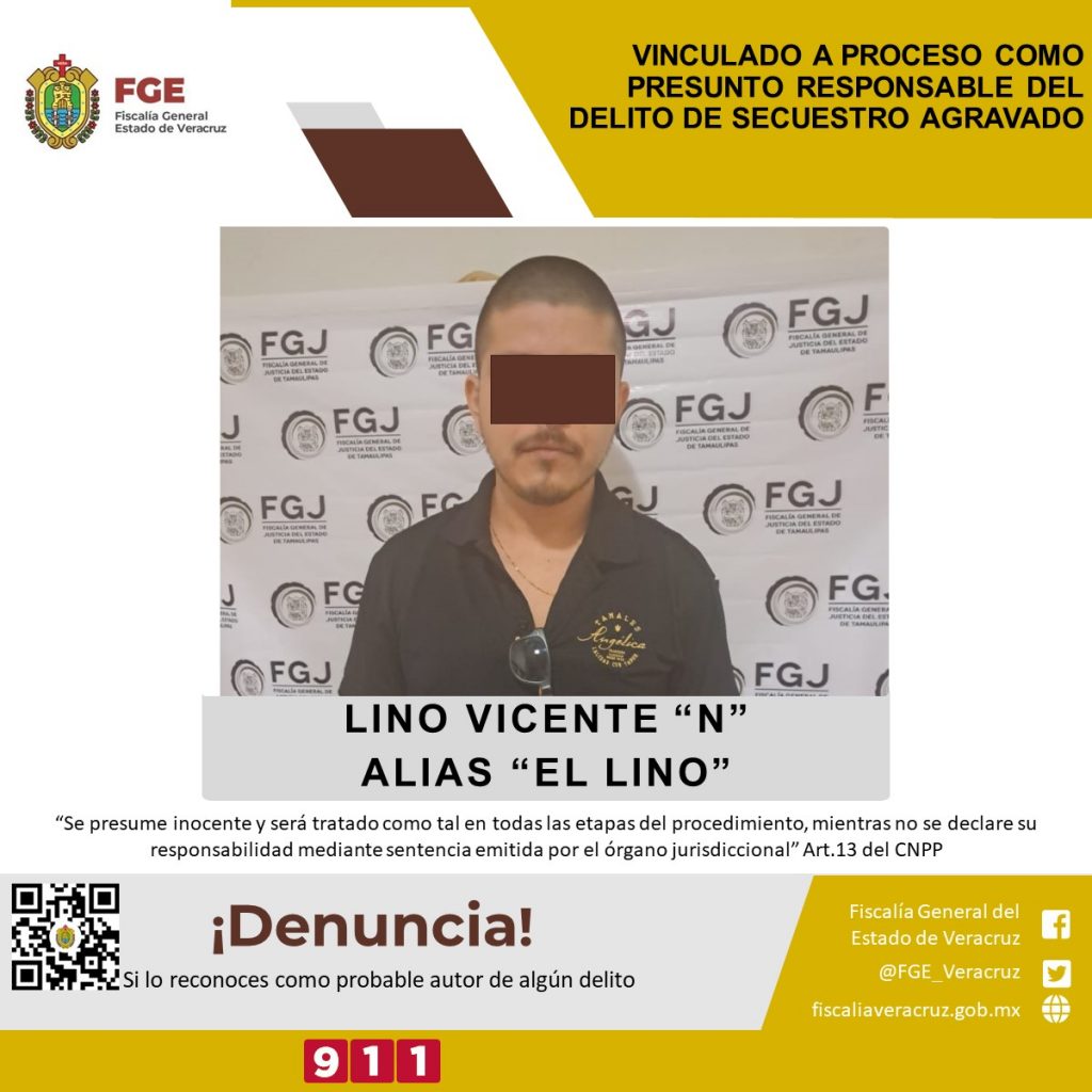 Vinculado a proceso como presunto responsable del delito de secuestro agravado – Fiscalía ...