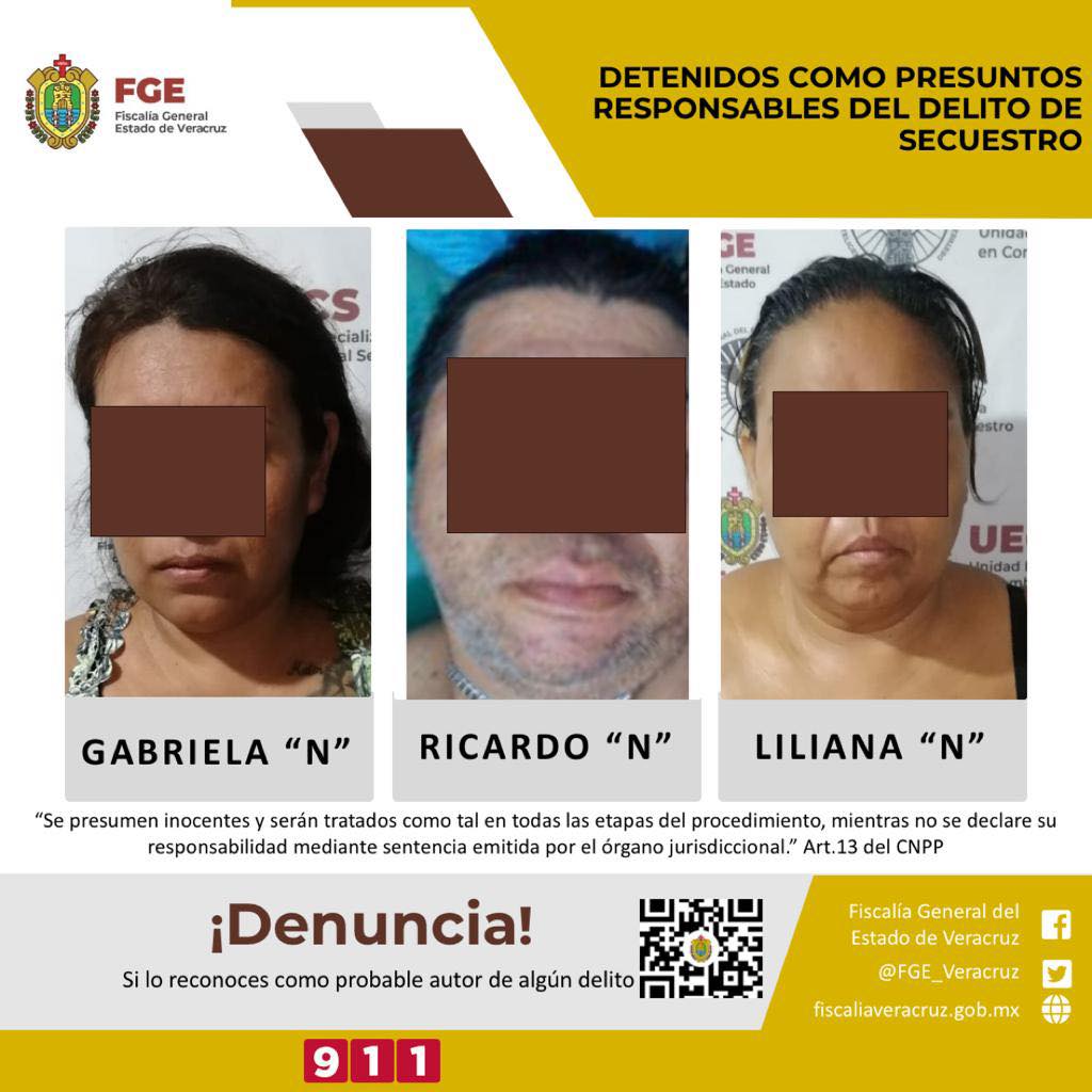 Detenidos Como Presuntos Responsables Del Delito De Secuestro 2981