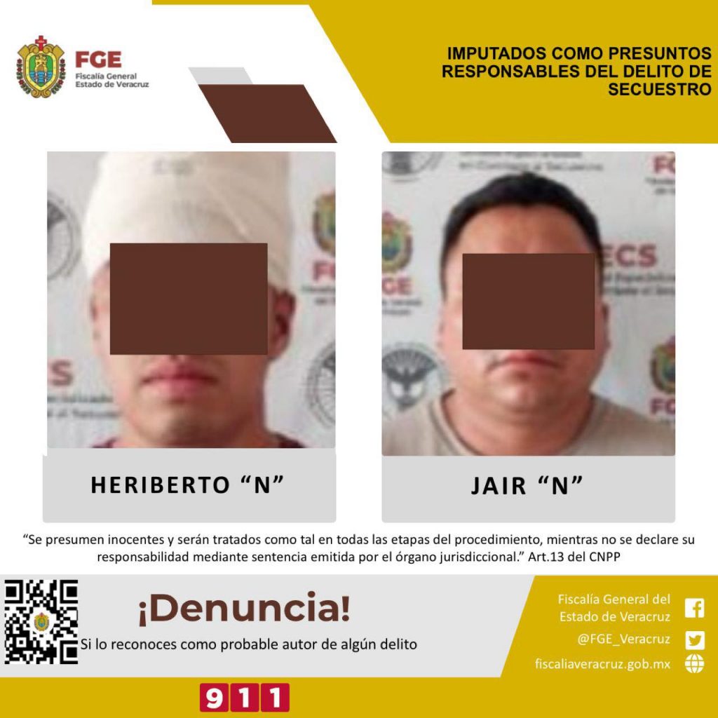 Imputados Como Presuntos Responsables Del Delito De Secuestro 1669