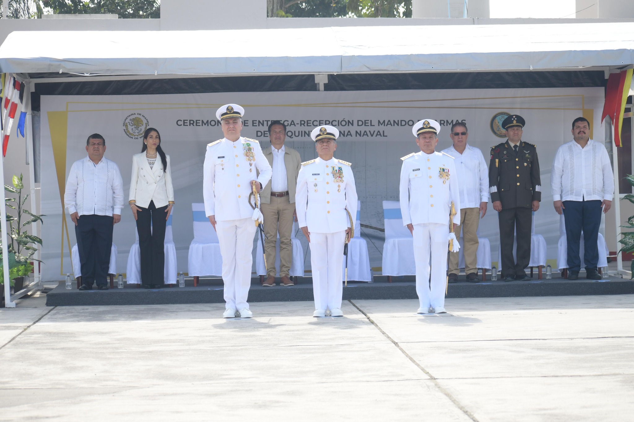 Fiscal General asiste al cambio de Mandos de la Quinta Zona Naval y de ...