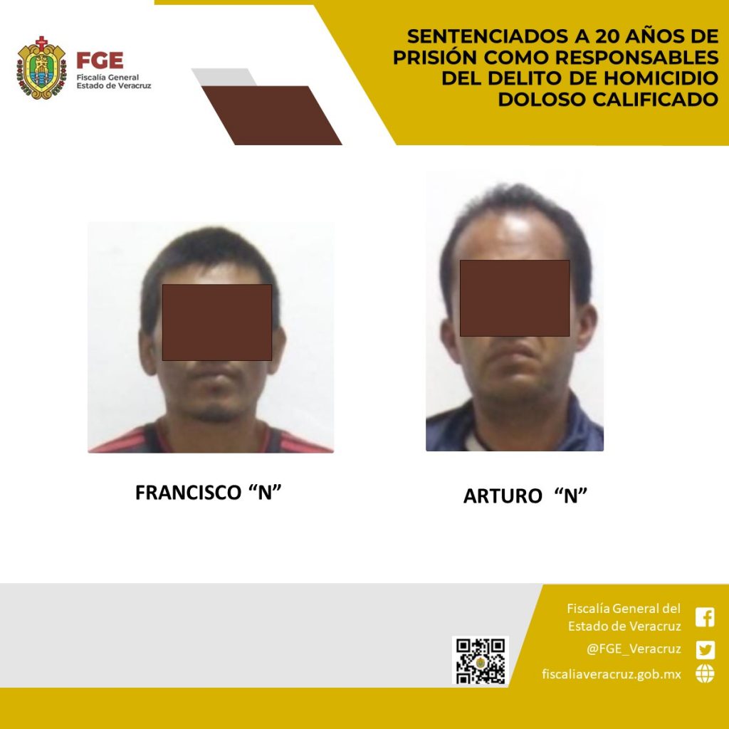 Sentenciados A 20 Años De Prisión Como Responsables Del Delito De 7097