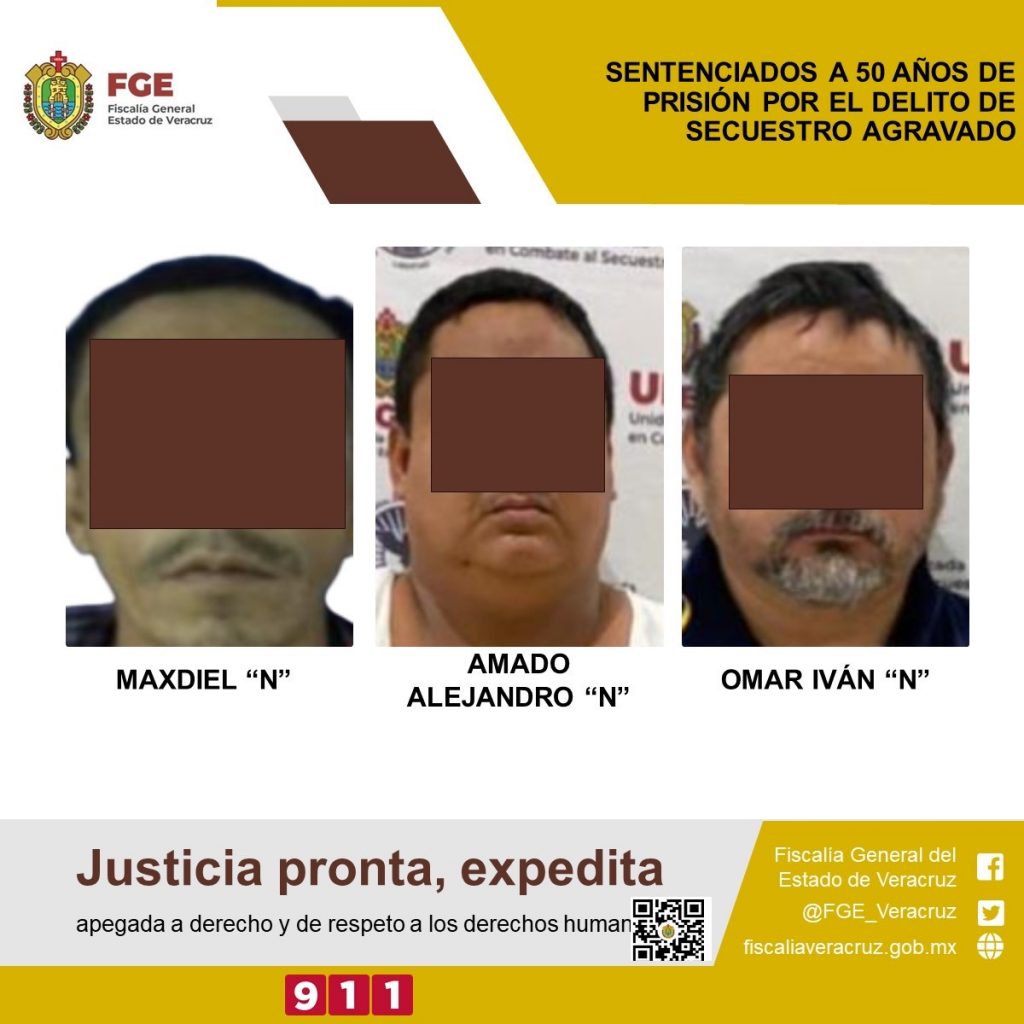 Sentenciados A 50 Años De Prisión Por El Delito De Secuestro Agravado