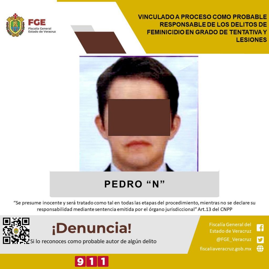 Vinculado a proceso como probable responsable de los delitos de feminicidio en grado de ...
