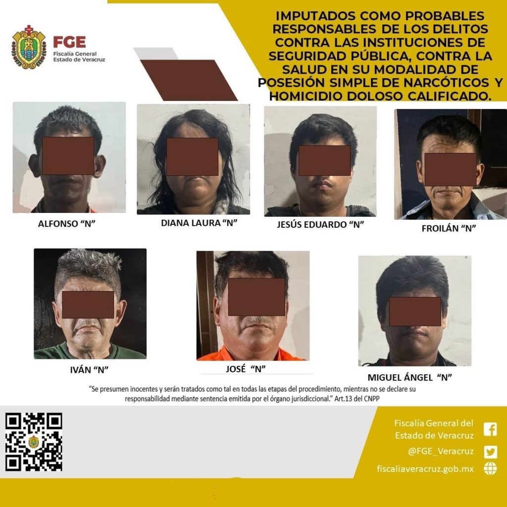 Imputados como probables responsables de los delitos contra las instituciones de seguridad ...